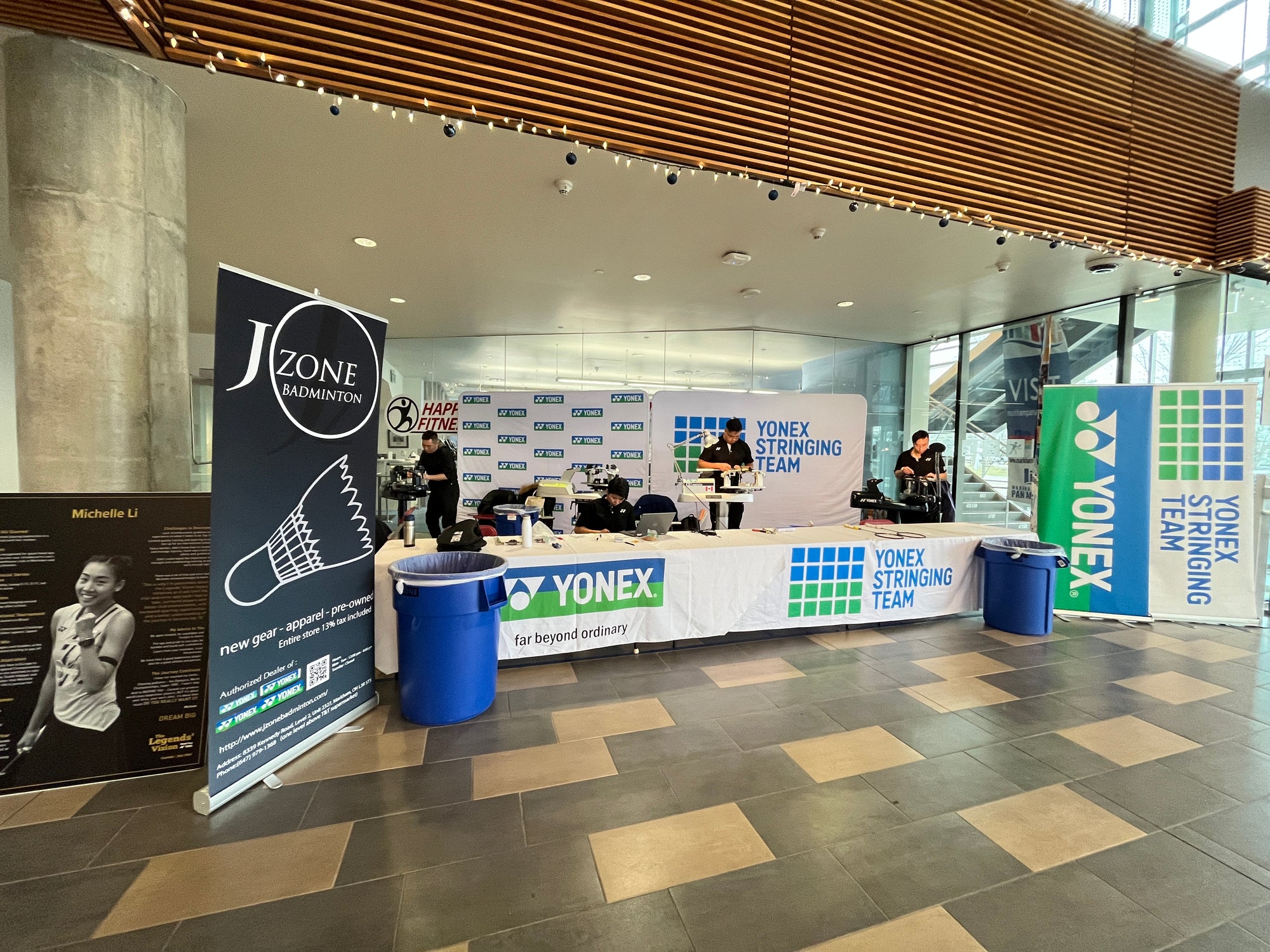 Badminton and Tennis Stringing Service – J Zone