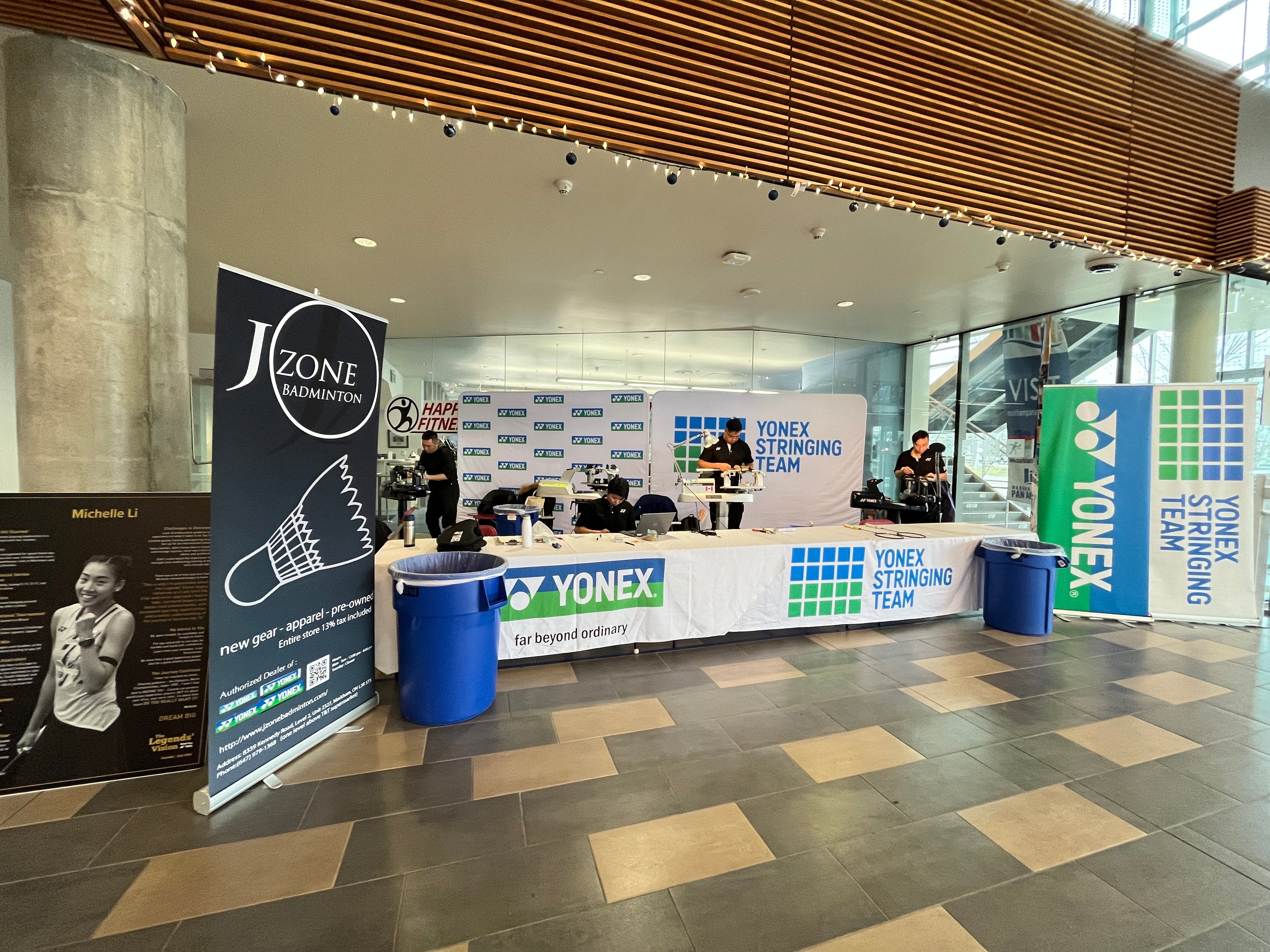 Badminton and Tennis Stringing Service – J Zone