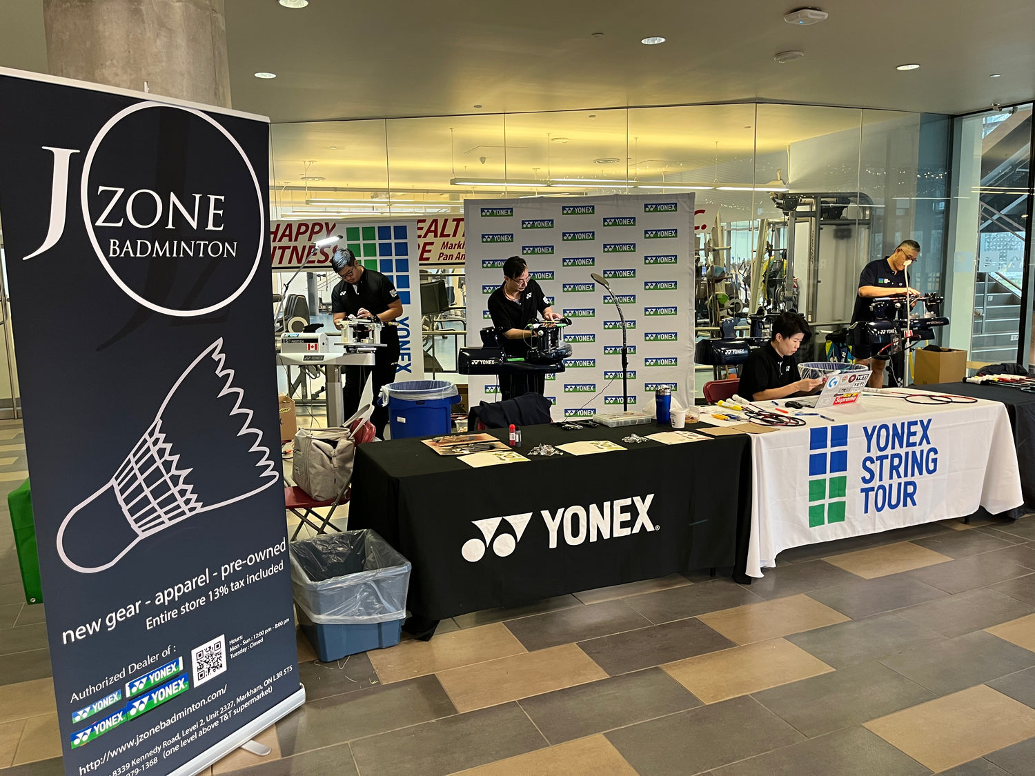 Badminton and Tennis Stringing Service – J Zone