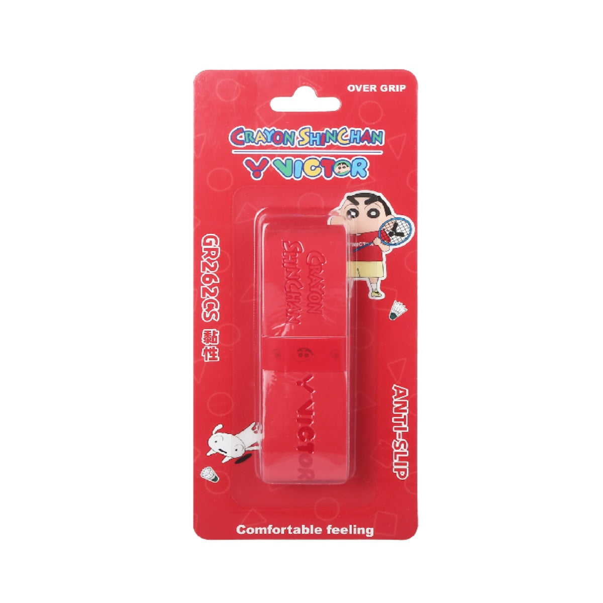 Victor X Crayon ShinChan Over Grip [Red] (GR262CS) – J Zone